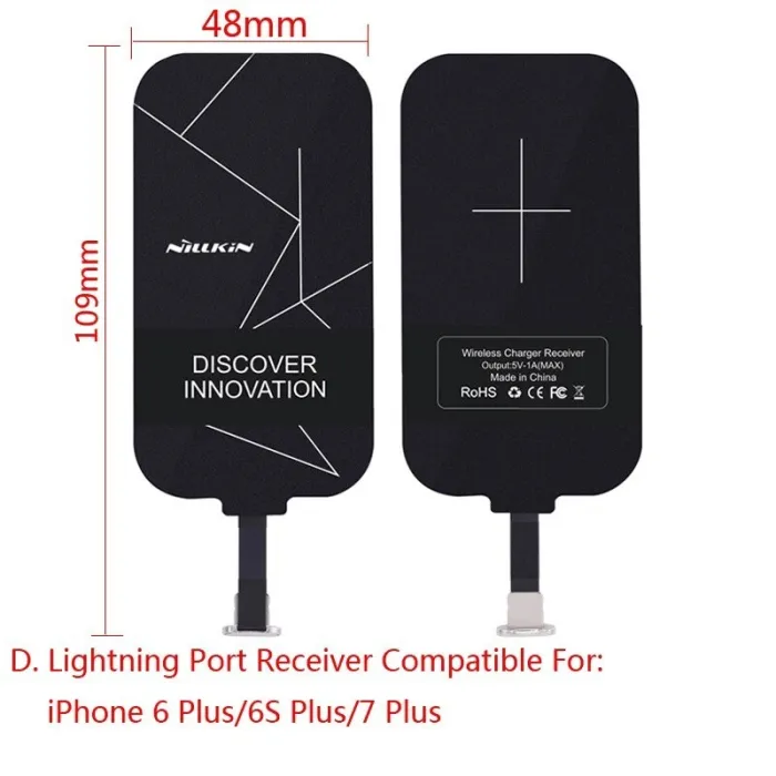 Universal Qi wireless charger - adapter - receiver - magic tag - mi...